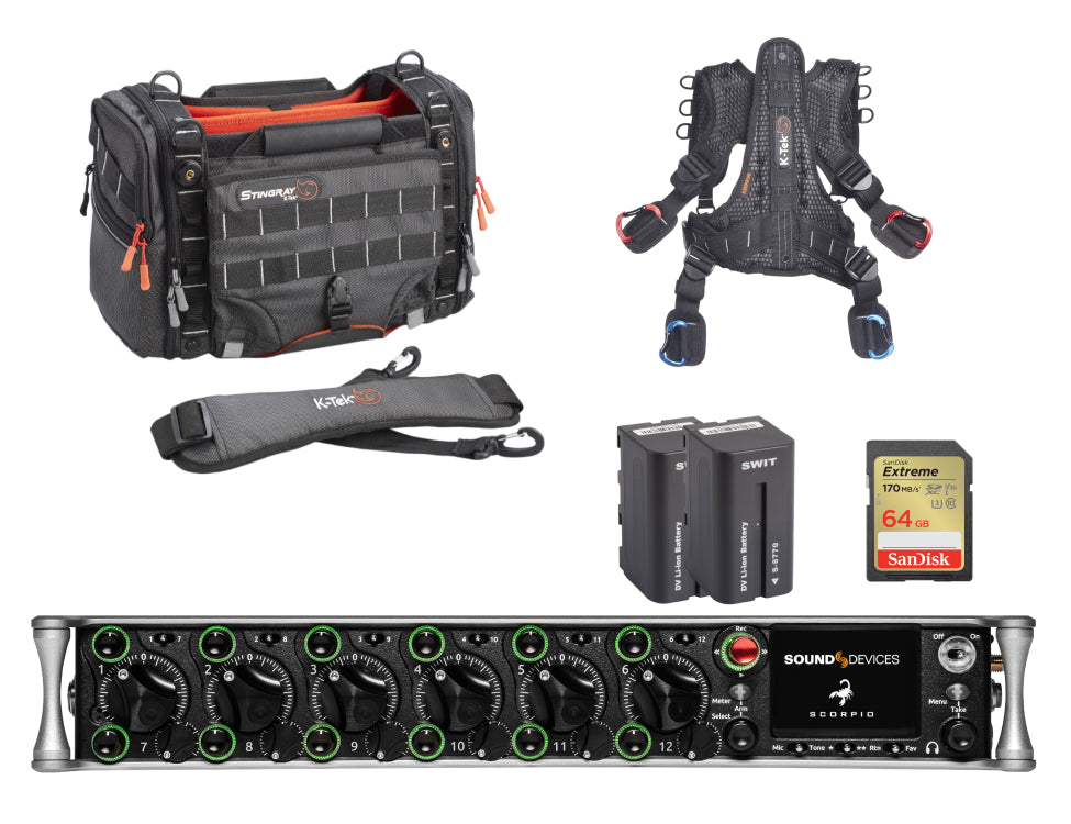 SOUND DEVICES SCORPIO bundle– Audiosense